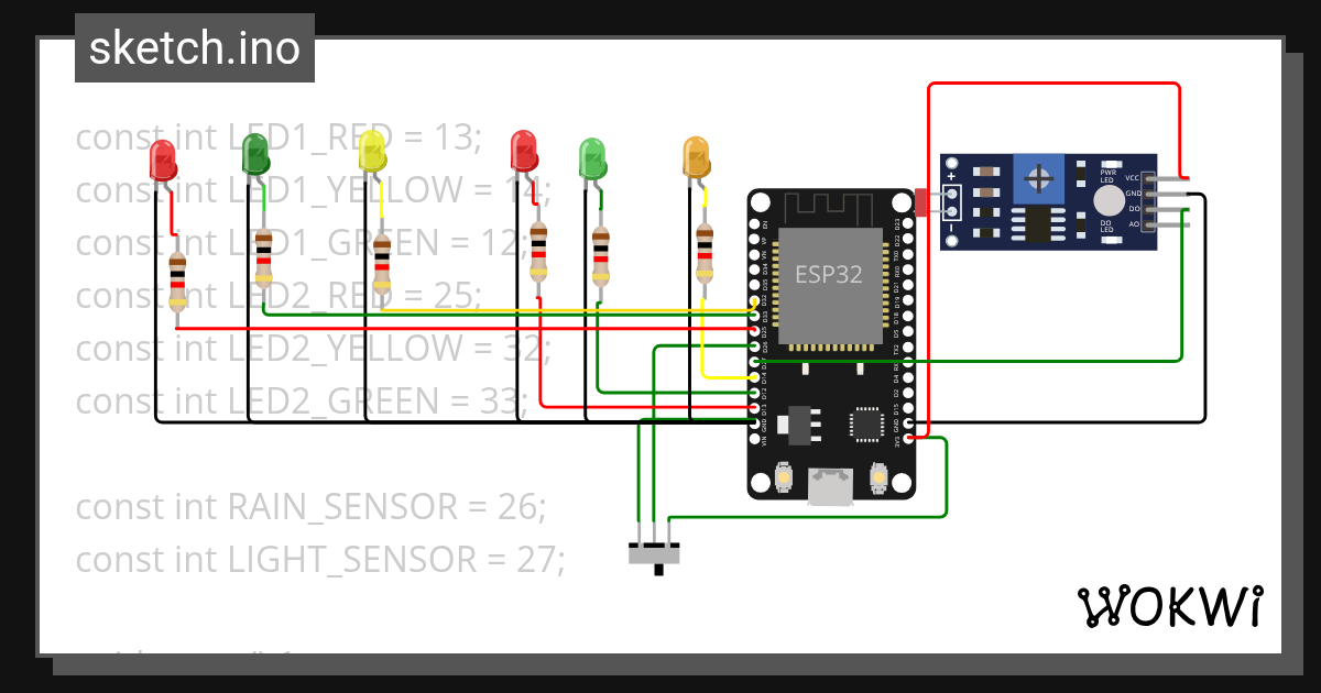 Wokwi - Online ESP32, STM32, Arduino Simulator