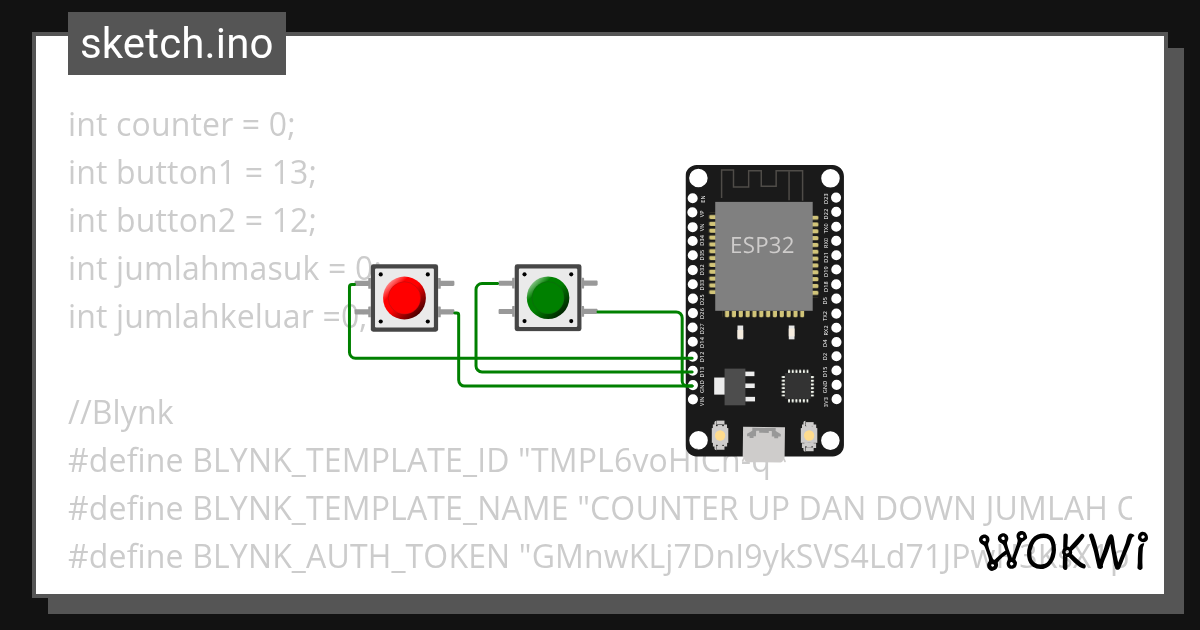 Latihan 7 Wokwi Esp32 Stm32 Arduino Simulator 1435