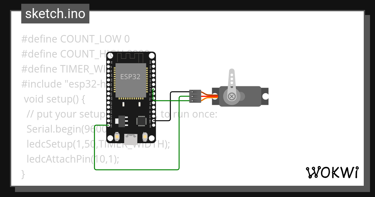 EXP - 4 - Wokwi ESP32, STM32, Arduino Simulator