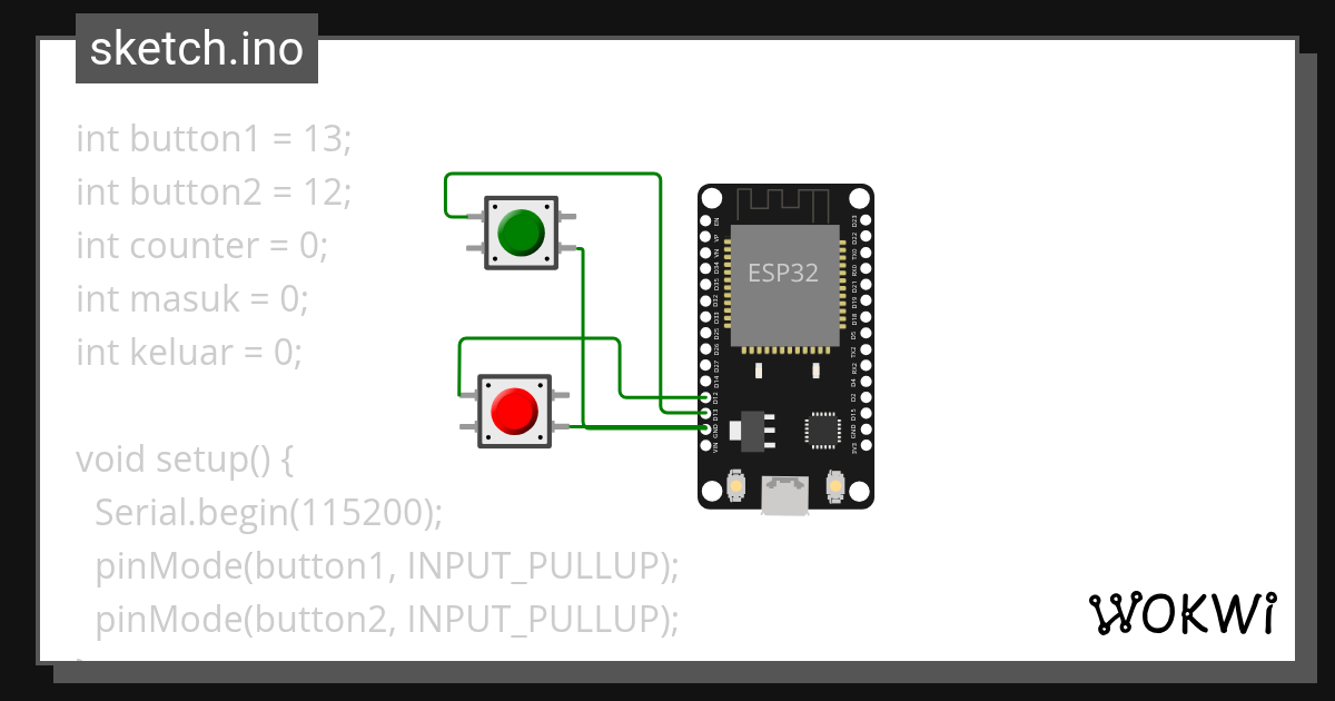 lat counter1 OK - Wokwi ESP32, STM32, Arduino Simulator