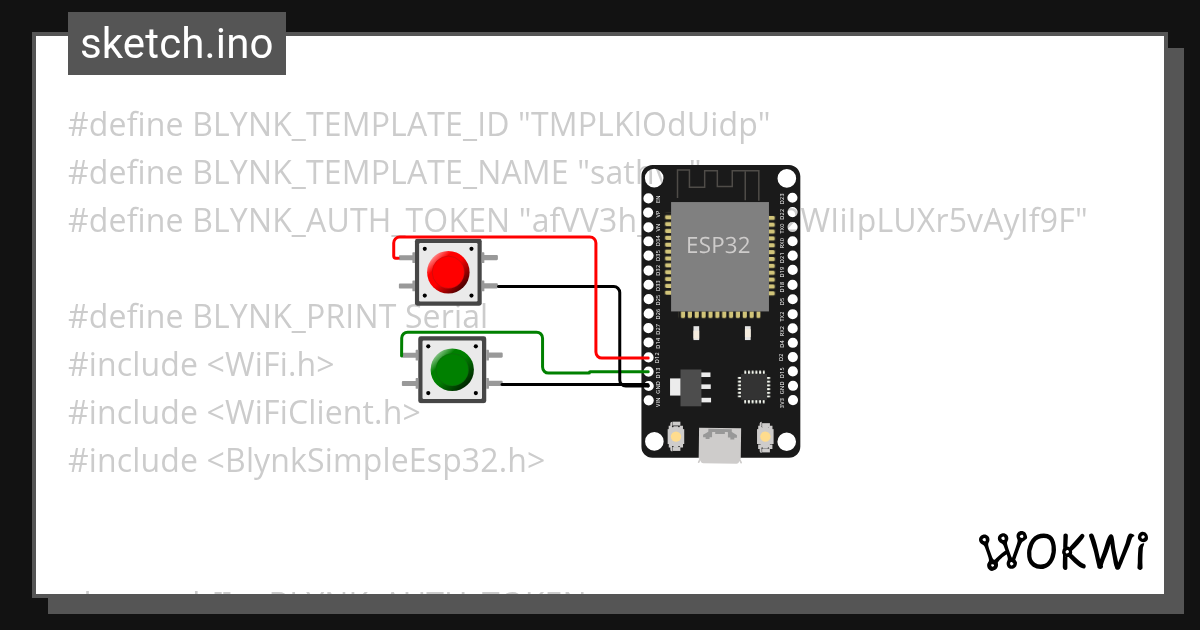 Latihan 7 - Wokwi ESP32, STM32, Arduino Simulator