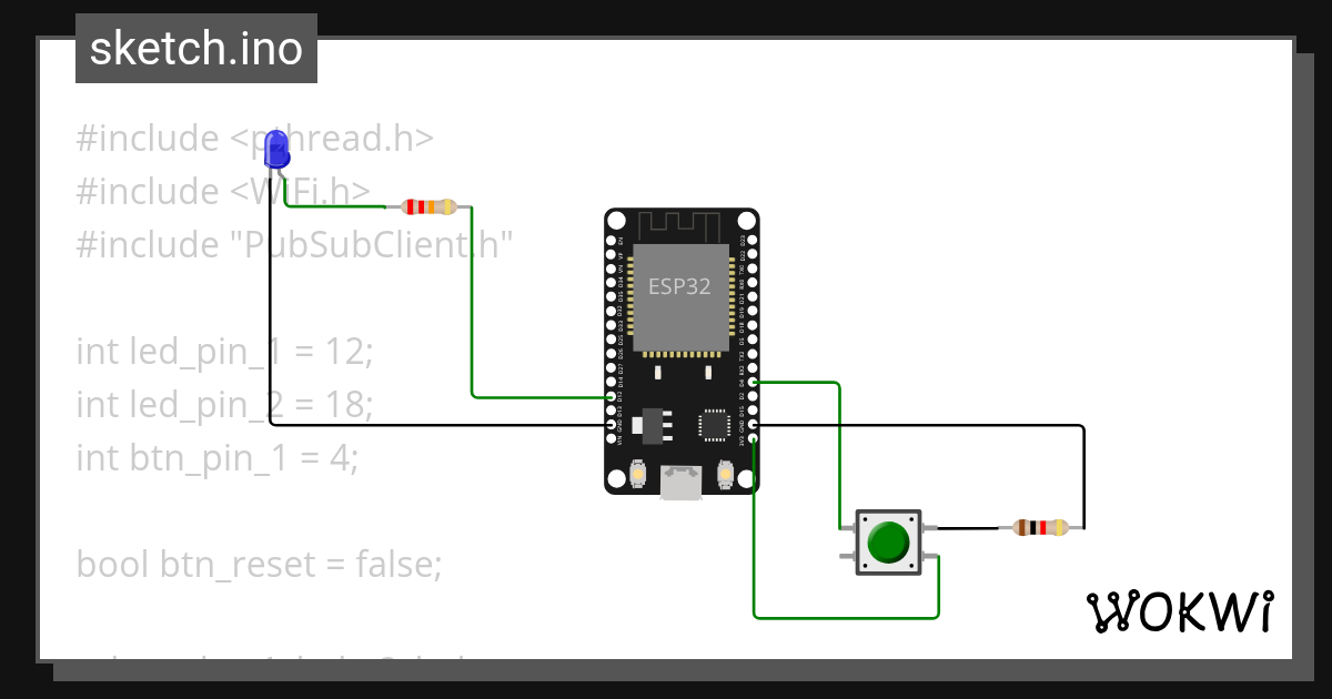 4cinf-network-single-led - Wokwi ESP32, STM32, Arduino Simulator