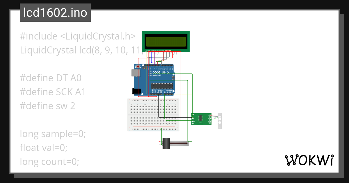Load Cell Using Esp32 Wokwi Esp32 Stm32 Arduino Simulator Nbkomputer