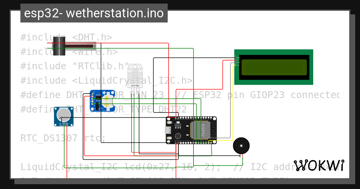 Лр 9 завдання 2 Косенко Ярослав Wokwi Esp32 Stm32 Arduino Simulator 