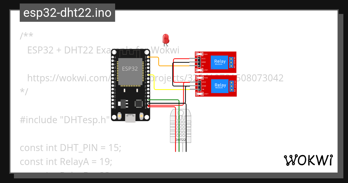 esp32-dht22.ino Copy - Wokwi ESP32, STM32, Arduino Simulator esp32-dht22.ino Copy - Wokwi ESP32, STM32, Arduino Simulator