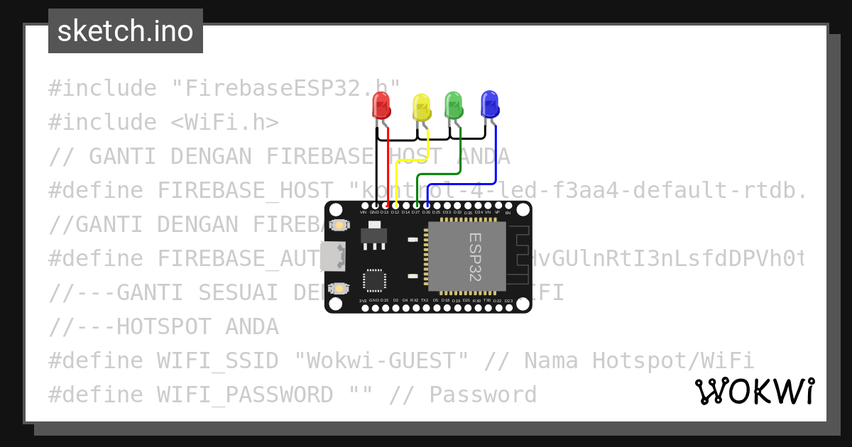 Hudakontrol4 Led Wokwi Esp32 Stm32 Arduino Simulator 8740