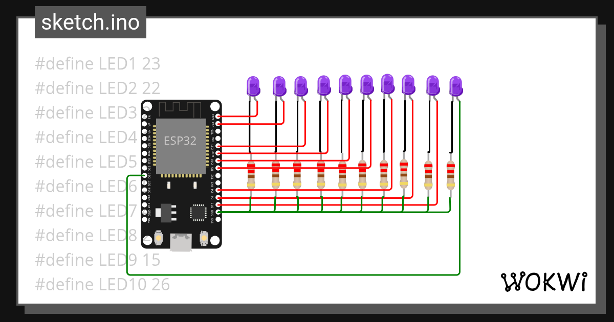 Wokwi - Online ESP32, STM32, Arduino Simulator