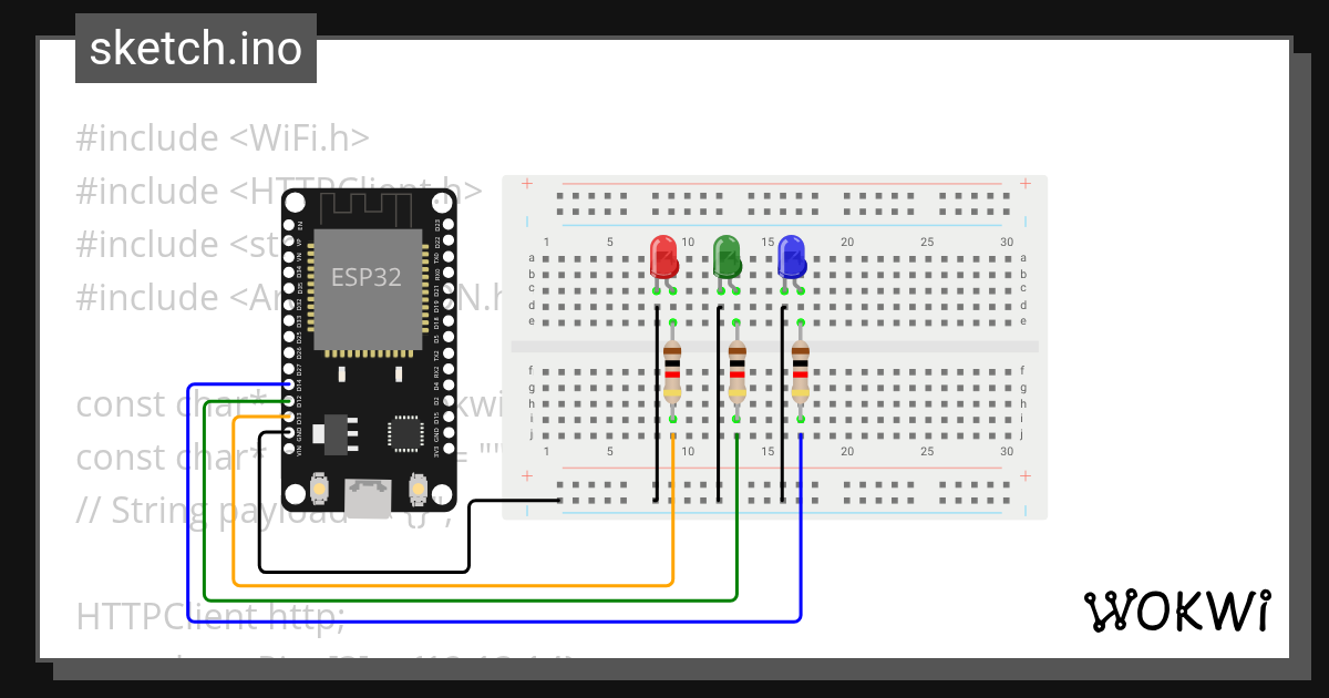 LAB6 - Wokwi ESP32, STM32, Arduino Simulator