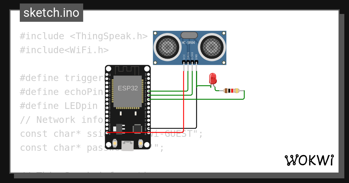Thinkspeaktest Wokwi Esp32 Stm32 Arduino Simulator