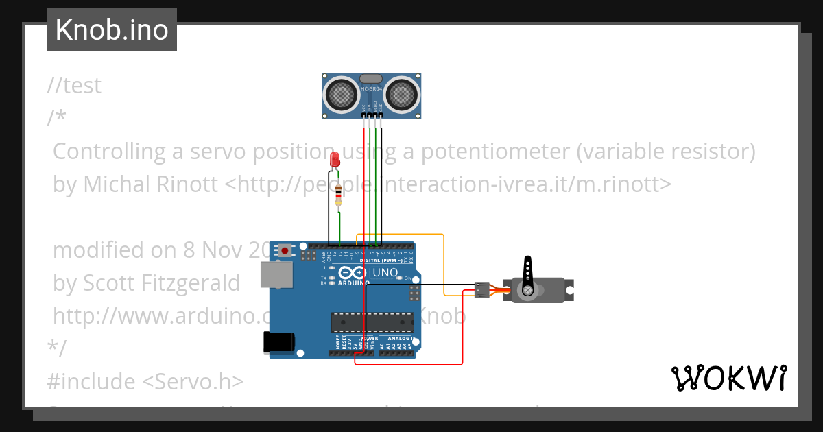 range-project - Wokwi ESP32, STM32, Arduino Simulator