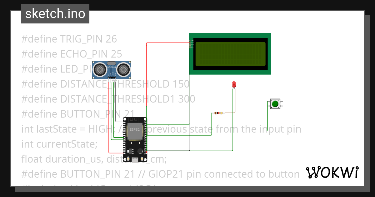 CIA 2 - Wokwi ESP32, STM32, Arduino Simulator