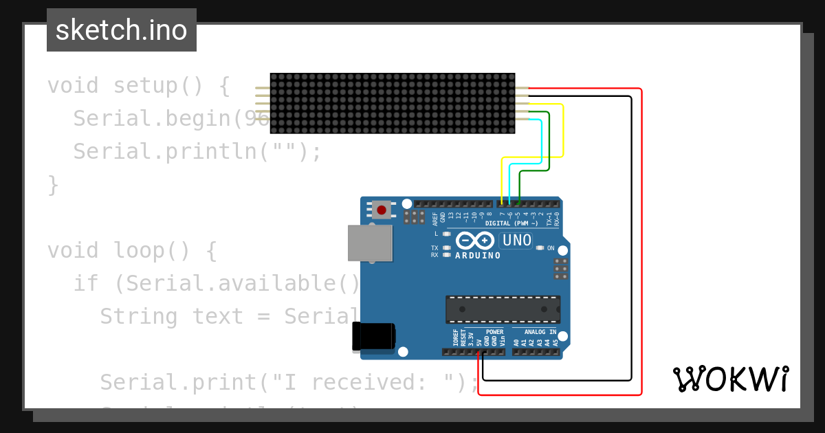 Matrix Wokwi Esp32 Stm32 Arduino Simulator 3118