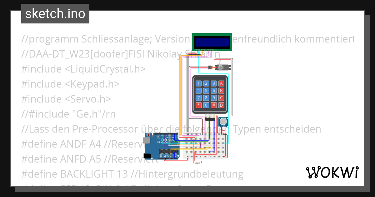 EK-Arduino-Projekt-Shtanin - Wokwi ESP32, STM32, Arduino Simulator