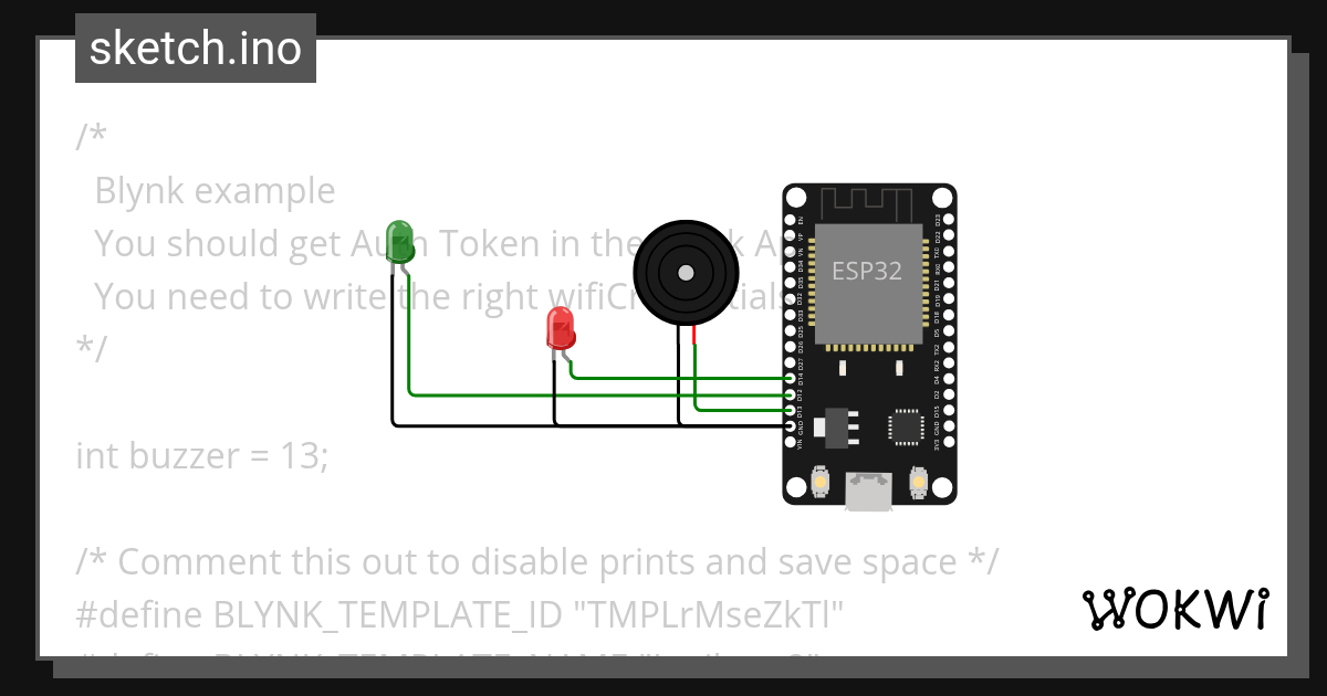 Latihan 8 - Wokwi ESP32, STM32, Arduino Simulator