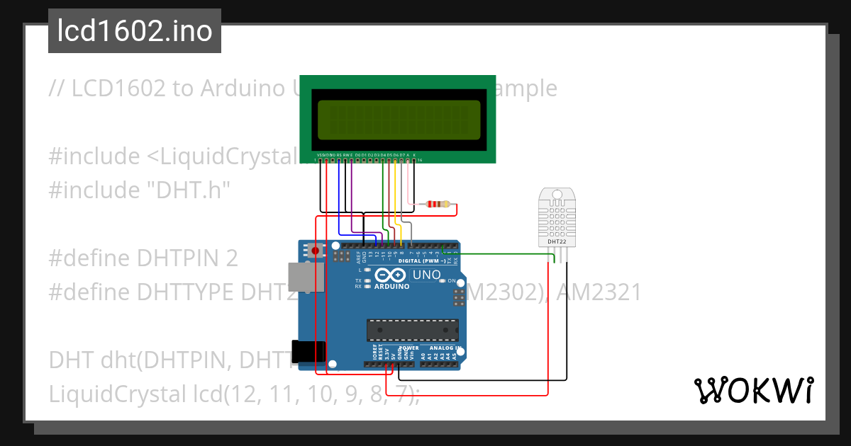 lcd1602.ino Copy - Wokwi ESP32, STM32, Arduino Simulator