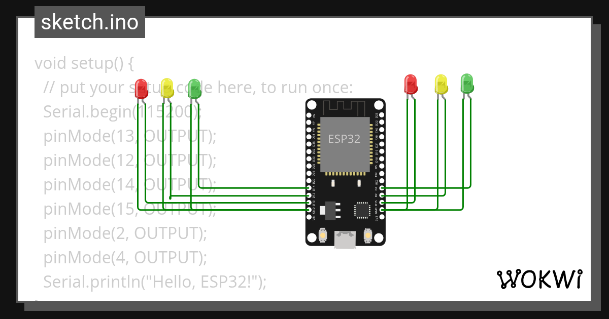 Assignment 1 Wokwi Esp32 Stm32 Arduino Simulator 0714