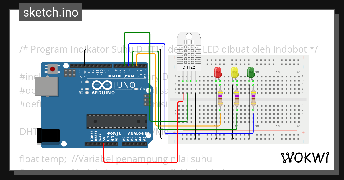 3 Praktikum 2 Wokwi Esp32 Stm32 Arduino Simulator 