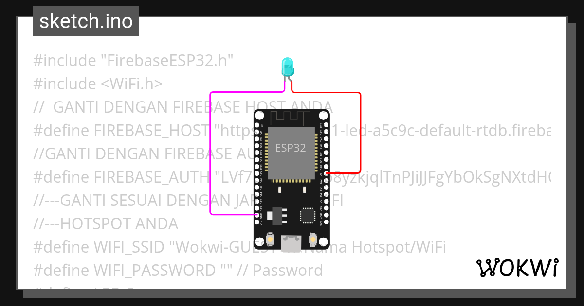 Control LED.ino - Wokwi ESP32, STM32, Arduino Simulator