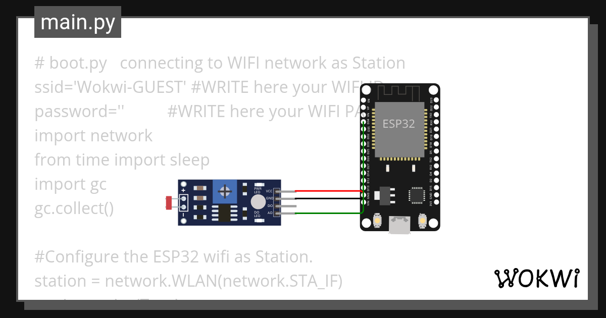 ESP_32_A - Wokwi ESP32, STM32, Arduino Simulator