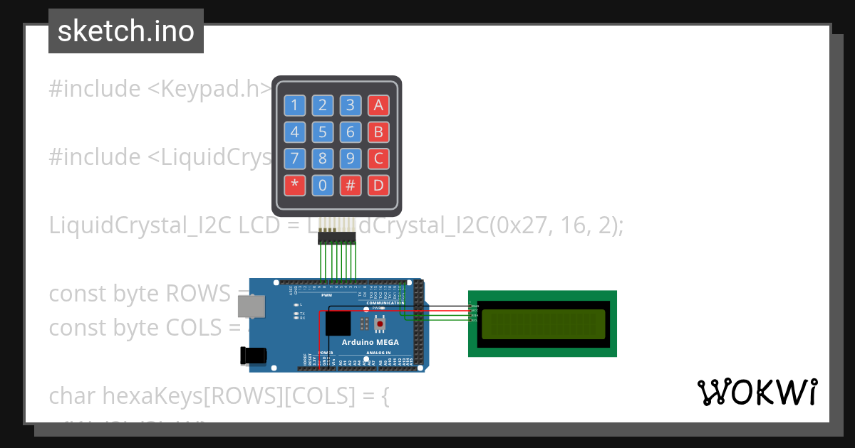 Lcd And Keypad Wokwi Esp32 Stm32 Arduino Simulator