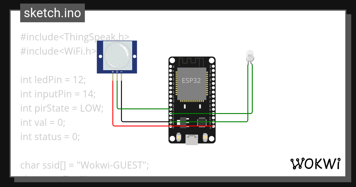 smart street light (suman) - Wokwi ESP32, STM32, Arduino Simulator