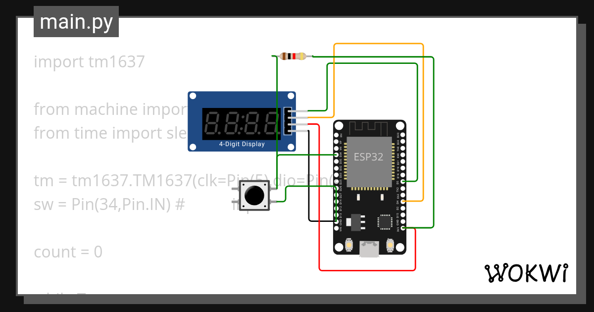 Starting Mcropython Esp32 4 Wokwi Esp32 Stm32 Arduino Simulator