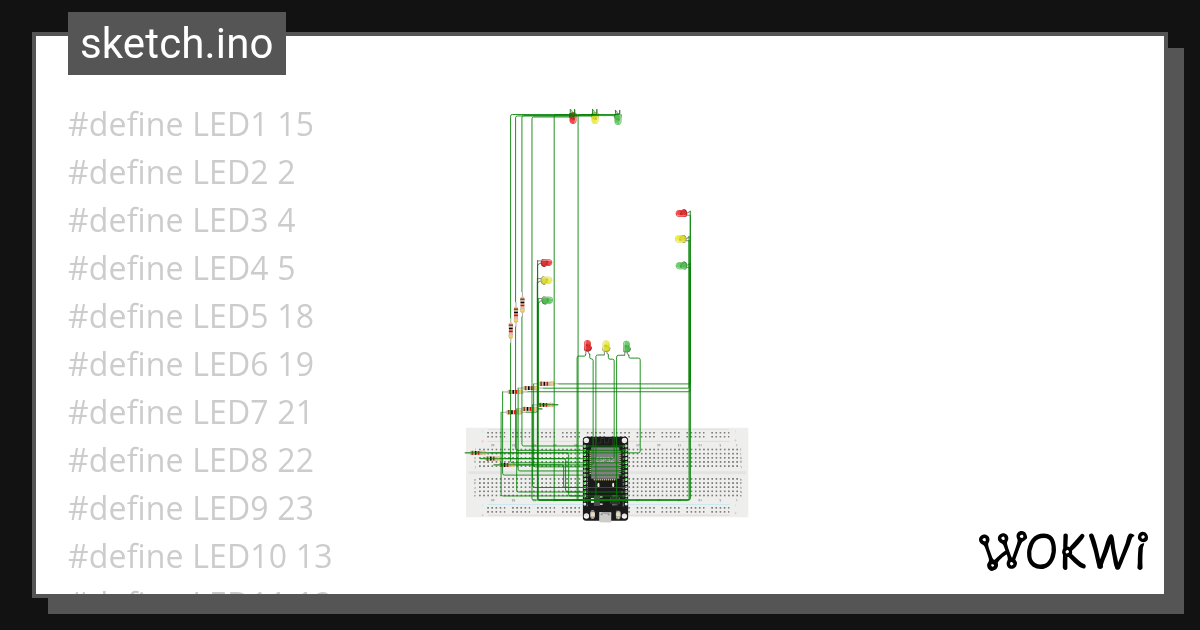 tugas 7 - Wokwi ESP32, STM32, Arduino Simulator