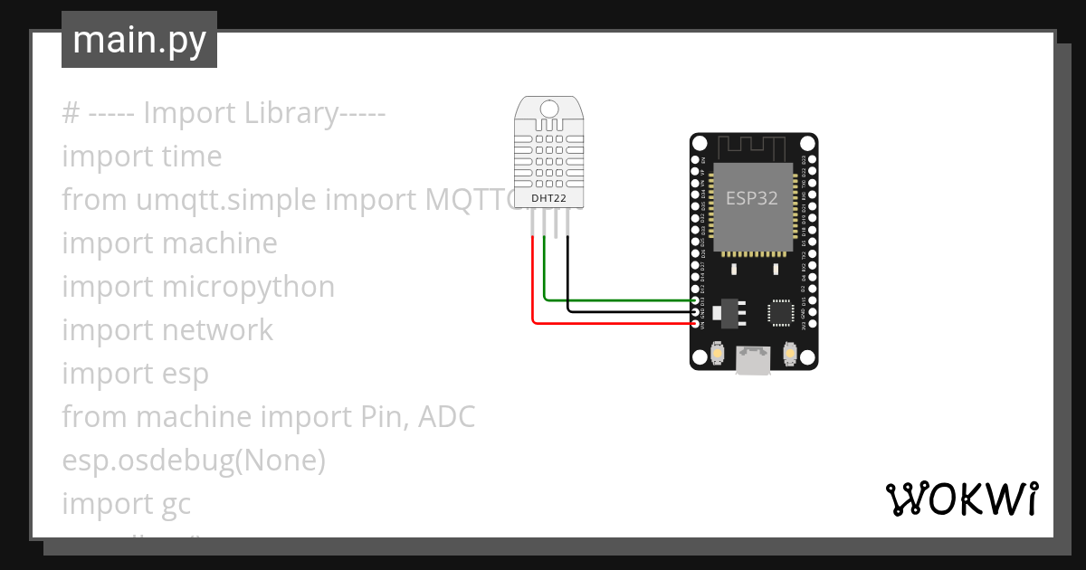 Ai-Leran07 เชื่อมต่อ iot - Wokwi ESP32, STM32, Arduino Simulator