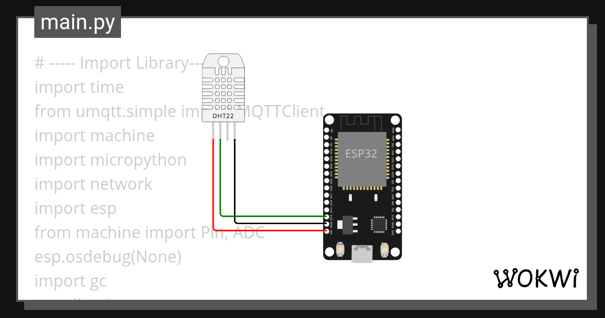 IoT - Wokwi ESP32, STM32, Arduino Simulator