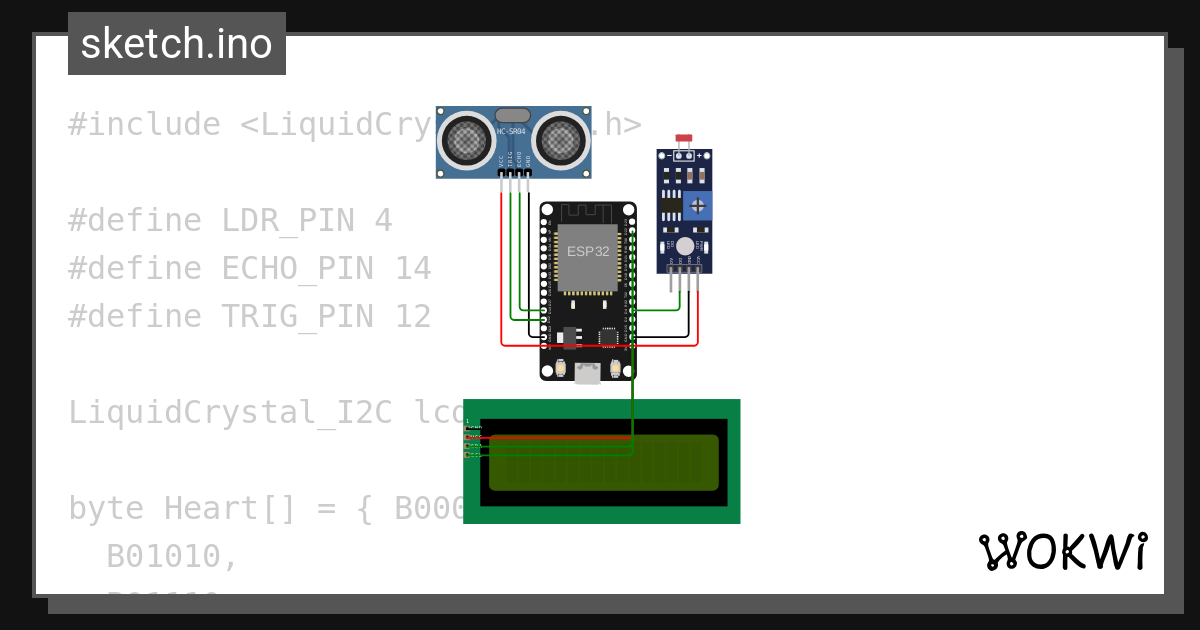 Sensor Dan Aktuator Wokwi Esp32 Stm32 Arduino Simulator