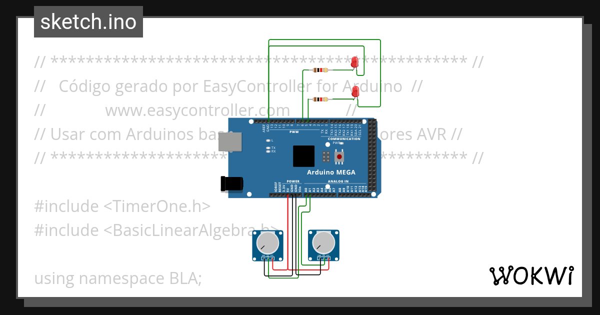 LQG_AVR - Wokwi ESP32, STM32, Arduino Simulator