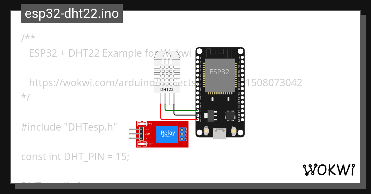 esp32-dht22.ino Copy - Wokwi ESP32, STM32, Arduino Simulator esp32-dht22.ino Copy - Wokwi ESP32, STM32, Arduino Simulator