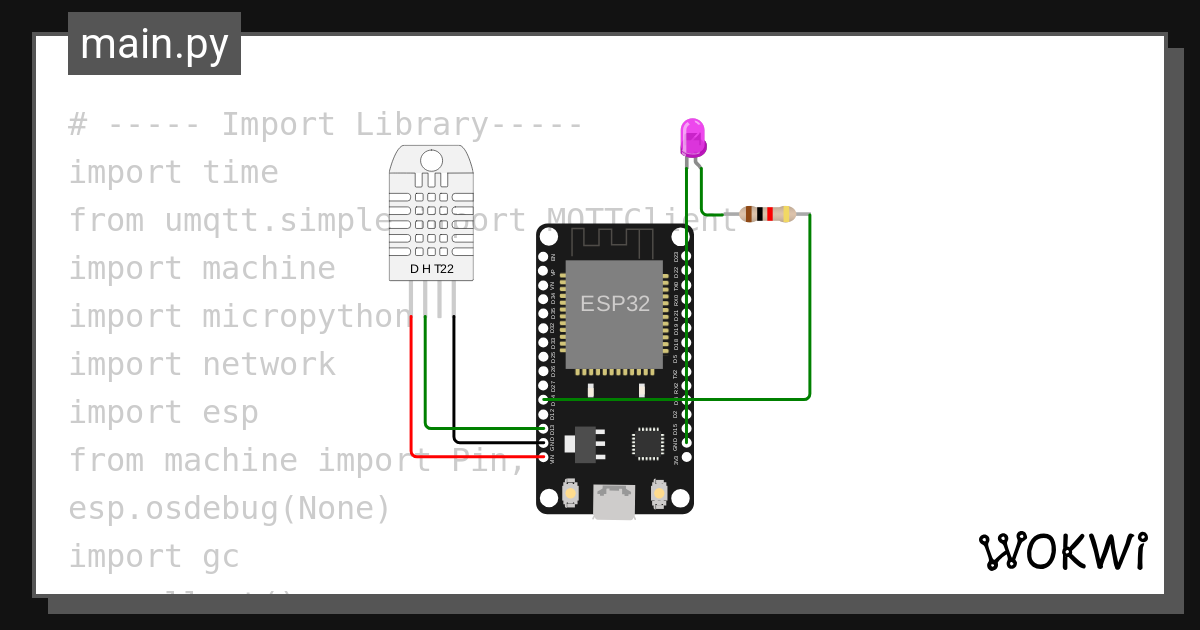 อย่าให้ได้พบได้เจอกันอีกเลย Wokwi Esp32 Stm32 Arduino Simulator 0158