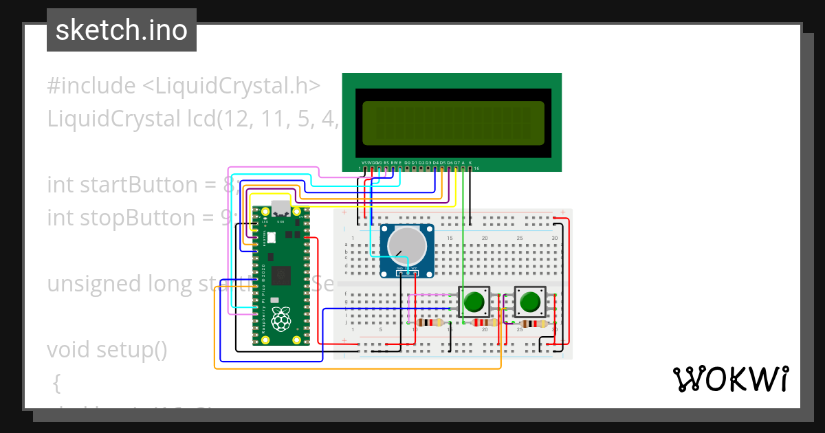 b9 - Wokwi ESP32, STM32, Arduino Simulator