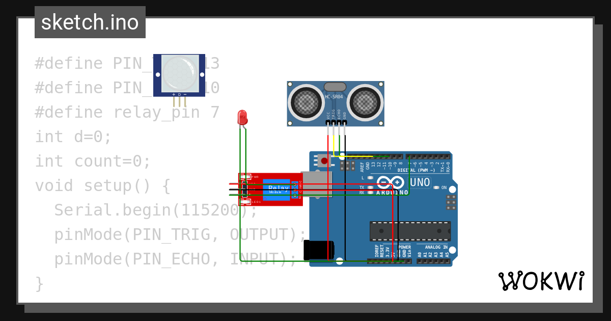 Arduino Automated Light Control Wokwi Esp32 Stm32 Arduino Simulator 7331