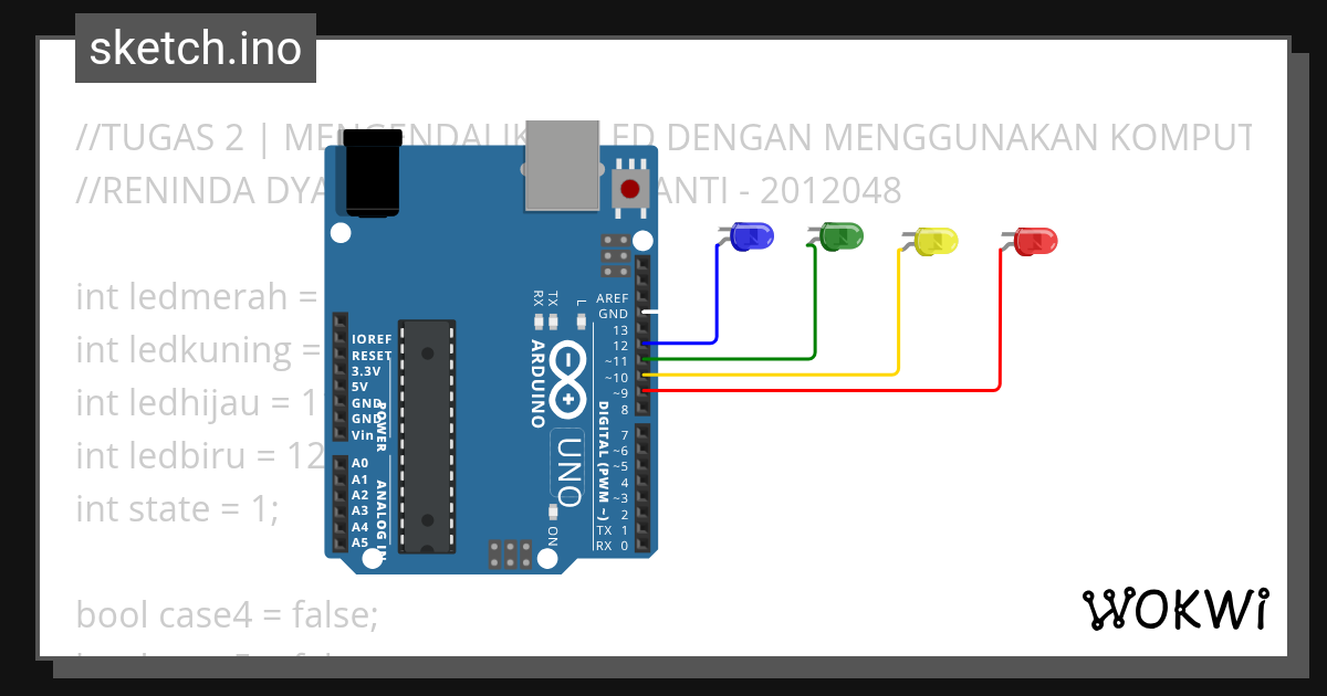 Tugas 2_2012048_Reninda Dyah Retno A.D. - Wokwi ESP32, STM32, Arduino Simulator