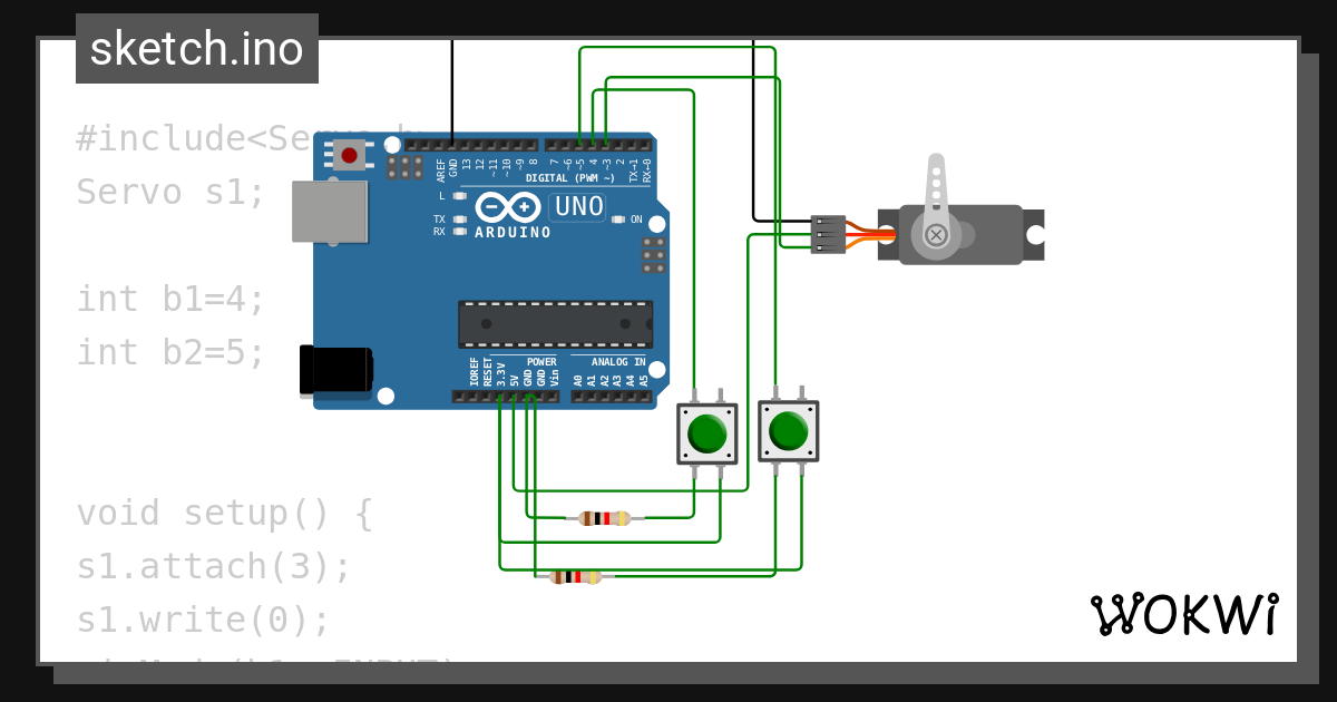 Waleed Servo Practice Wokwi Esp32 Stm32 Arduino Simulator