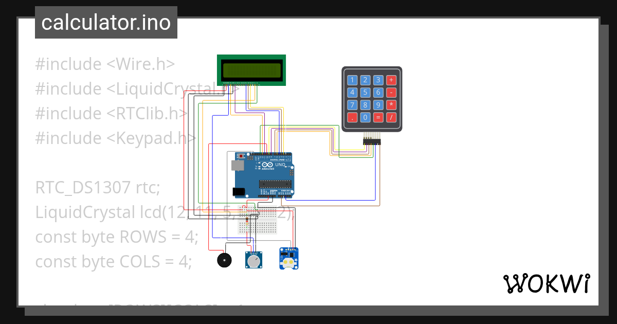 Alarm clock - Wokwi ESP32, STM32, Arduino Simulator