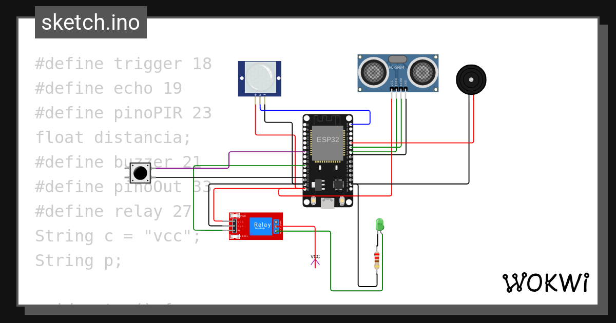 Projeto 3 Pronto Wokwi Esp32 Stm32 Arduino Simulator 