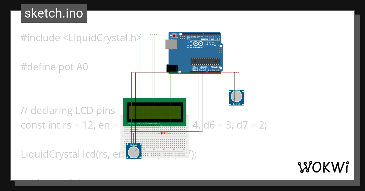lcd - Wokwi ESP32, STM32, Arduino Simulator