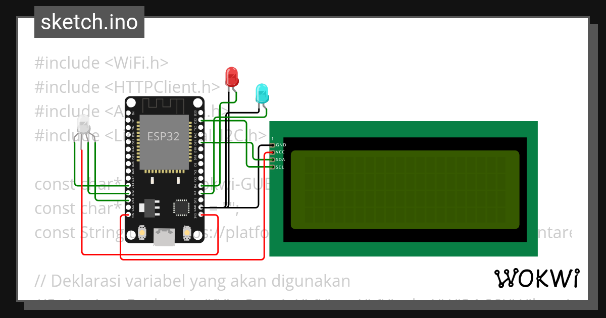 Final Project get data - Wokwi ESP32, STM32, Arduino Simulator
