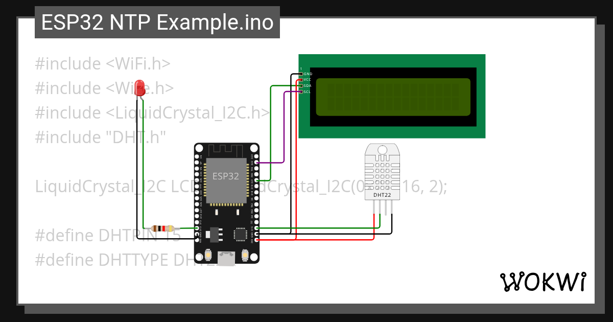 LAB5-ESP32-DHT-LED - Wokwi ESP32, STM32, Arduino Simulator