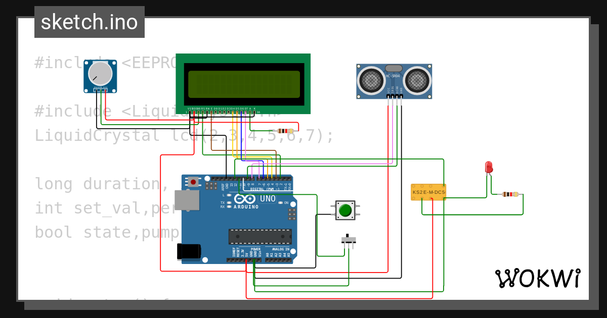 Water Wokwi Esp32 Stm32 Arduino Simulator