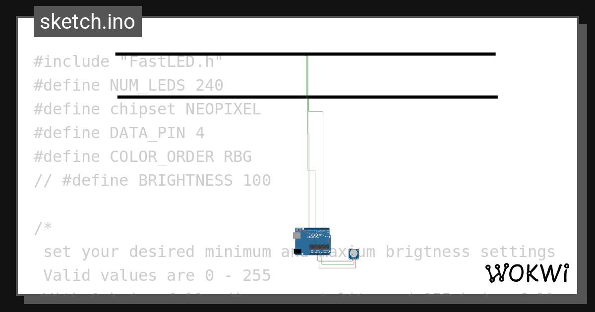 Strip Fade Copy Dimmer Wokwi Esp32 Stm32 Arduino Simulator