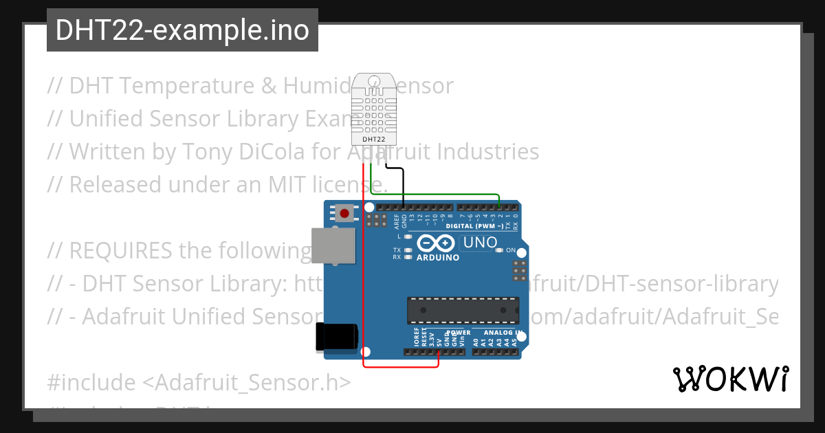DHT22-example2_from_arduino - Wokwi ESP32, STM32, Arduino Simulator