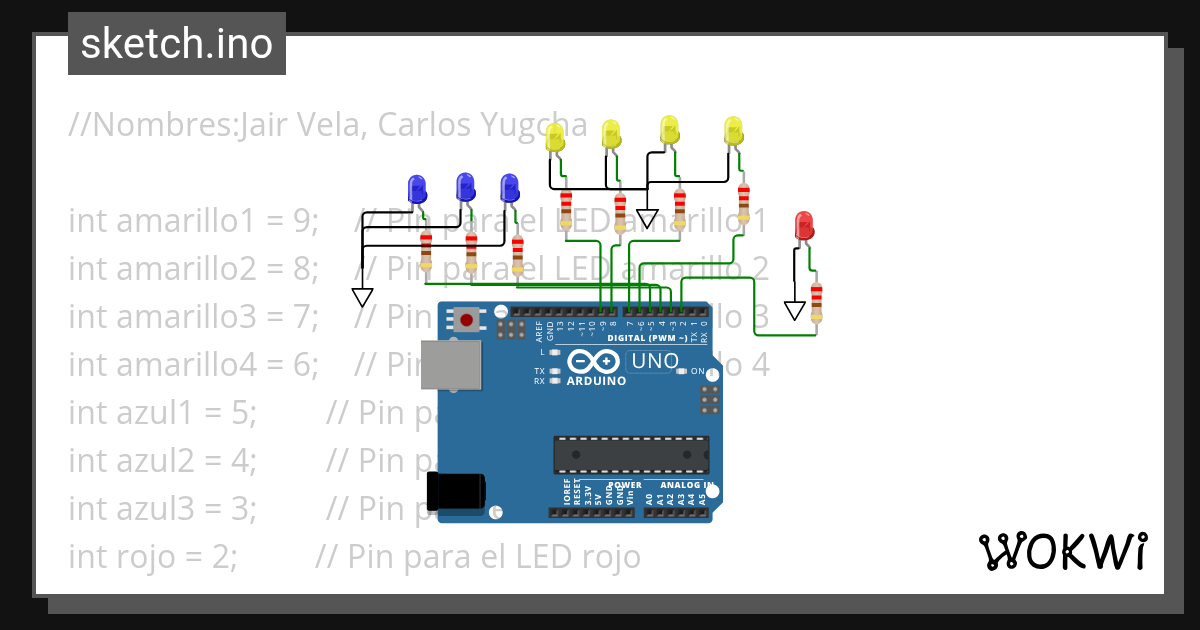 deber - Wokwi ESP32, STM32, Arduino Simulator