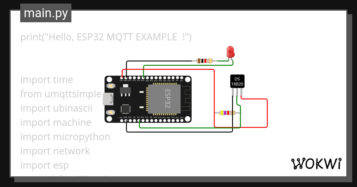Wokwi - Online ESP32, STM32, Arduino Simulator