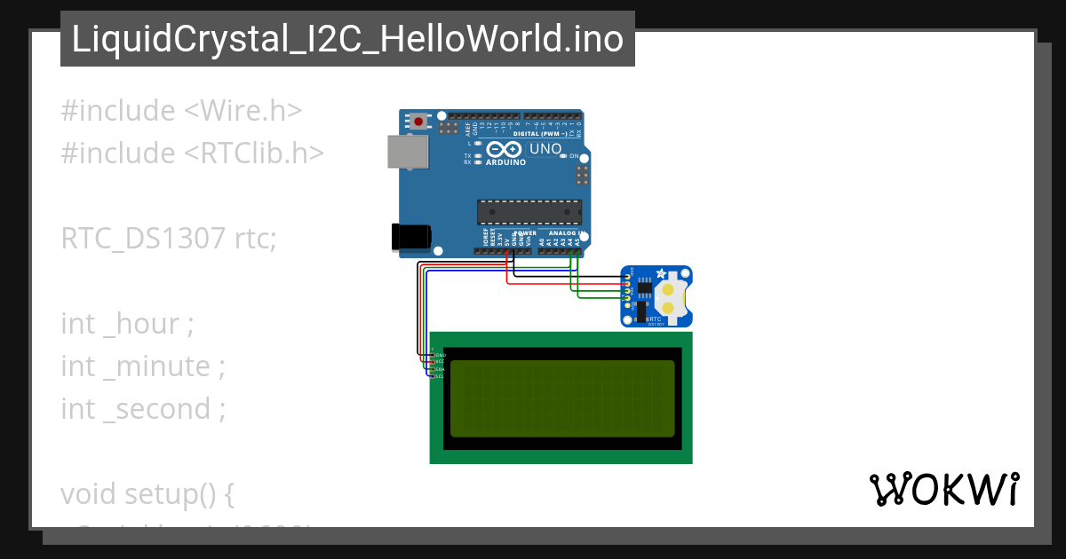 LiquidCrystal_I2C_Clock_class_RTC Copy - Wokwi ESP32, STM32, Arduino Simulator