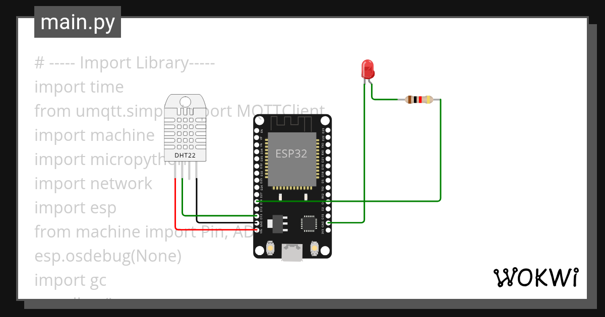 Iot Wokwi Esp32 Stm32 Arduino Simulator