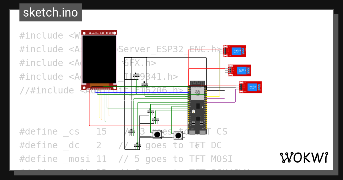 Hiss S3 Wokwi Esp32 Stm32 Arduino Simulator